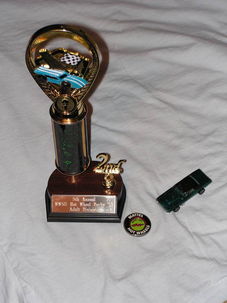 Trophy and Car | 5th Annual Hot Wheels Derby, Missouri Weste… | Flickr