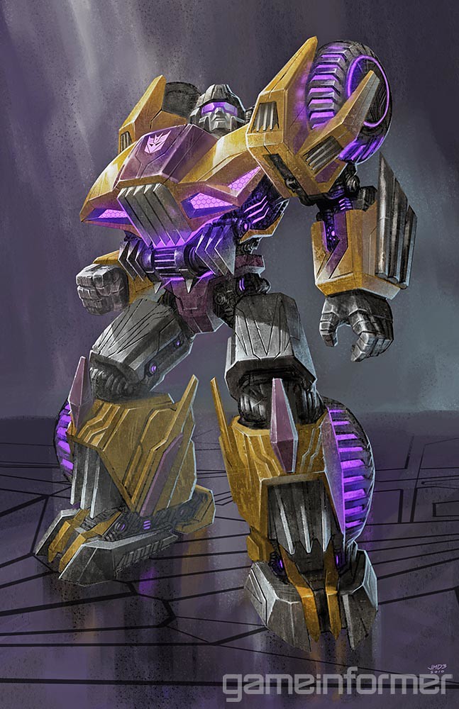 Transformers Fall Of Cybertron Concept Art Swindle Robot Flickr