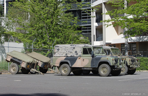 Australian Army vehicles near the CBD | ats_500 | Flickr