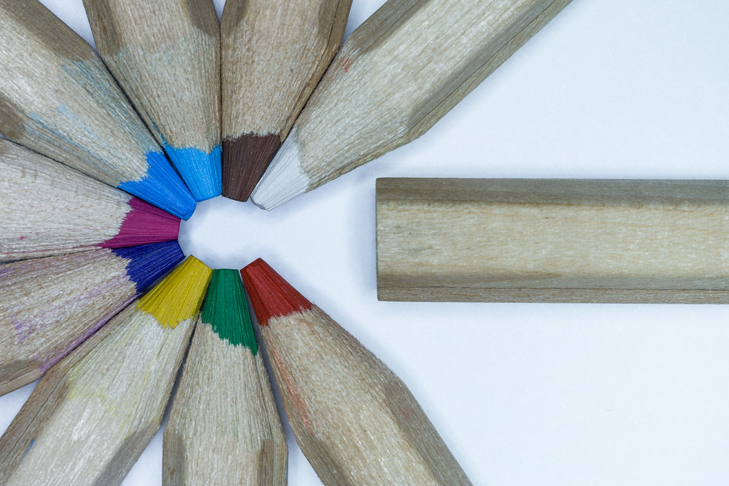 Colorful set of pencils-3 | The above photo has been shot wi… | Flickr