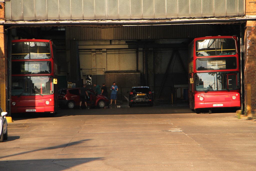 Garston Bus Garage. | With the lack of work at Arriva London… | Flickr