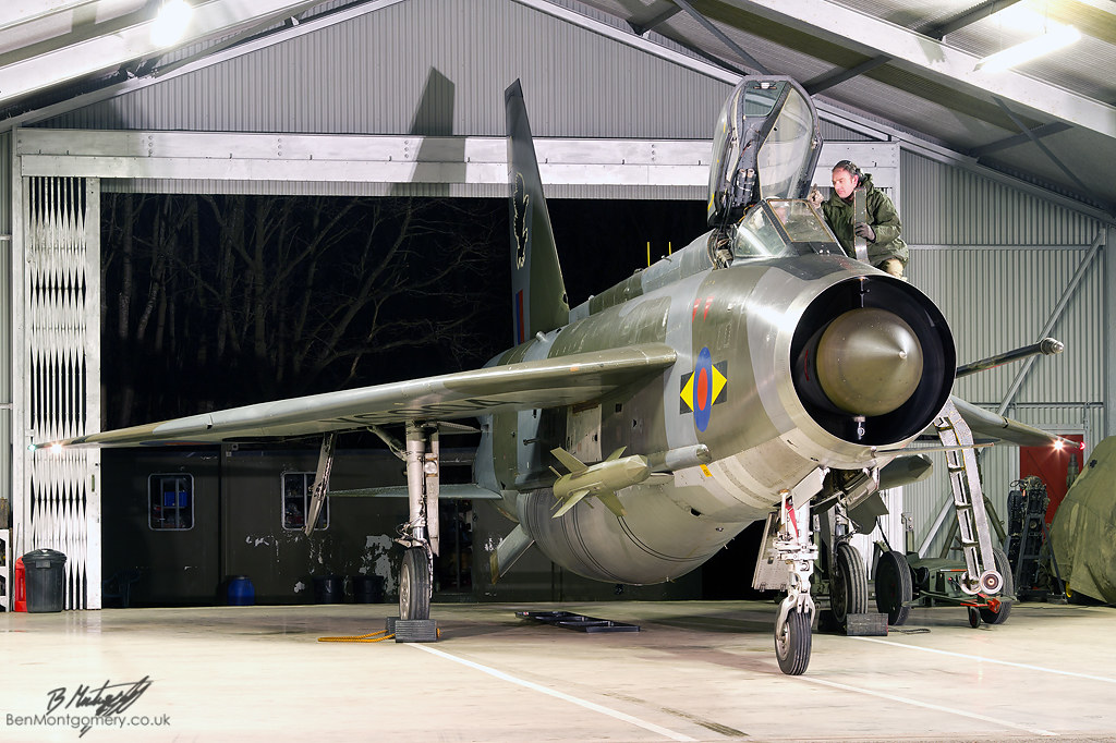 English Electric Lightning F.6 XS904 | XS904 in the "Q-Shed"… | Flickr