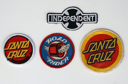 Skate patches from the past | Skateboard collection items th… | Flickr