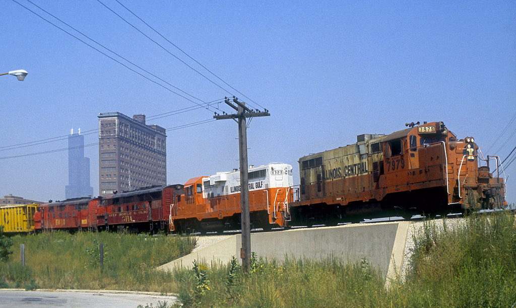 ICG GP8 7979 | Illinois Central Gulf Railroad GP8 7979 near … | Flickr