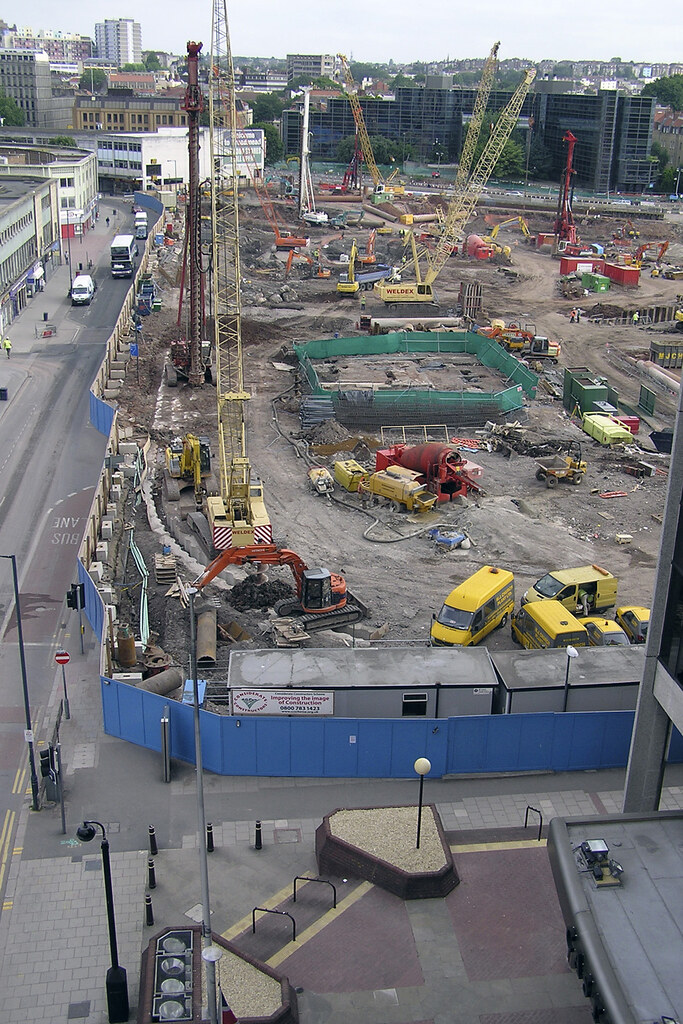 Broadmead | Broadmead construction site. July 15th 2006 | Neil Hobbs ...