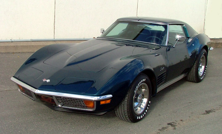 1972 Dark Navy Blue Chevy Corvette Stingray - a photo on Flickriver